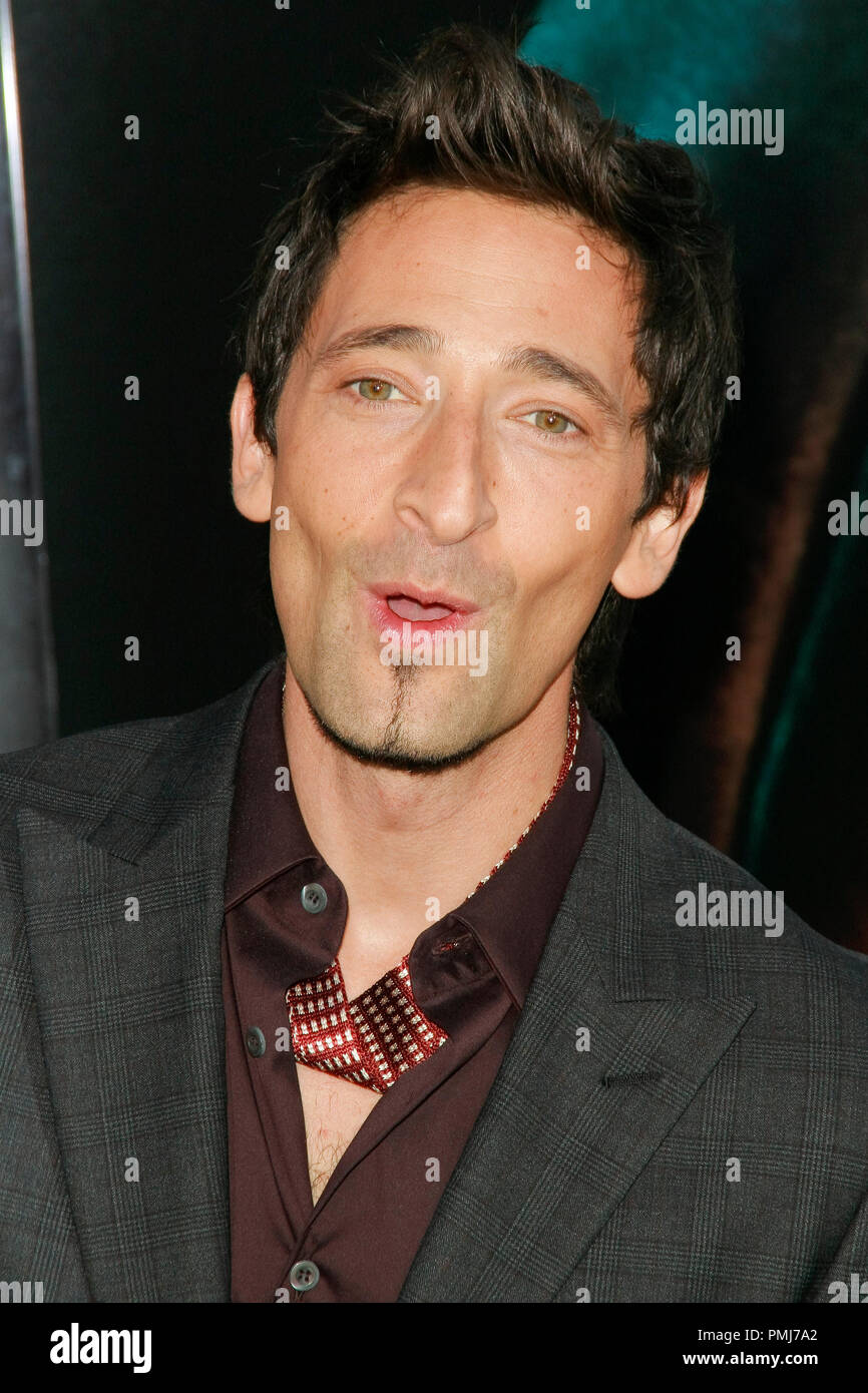 Adrien Brody at the Premiere of Warner Bros. Pictures' "Splice ...