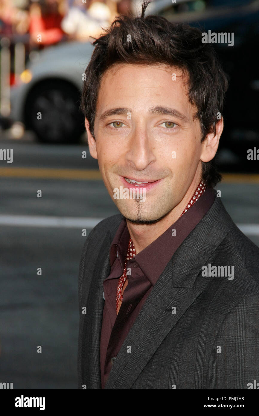 Adrien Brody at the Premiere of Warner Bros. Pictures' "Splice ...
