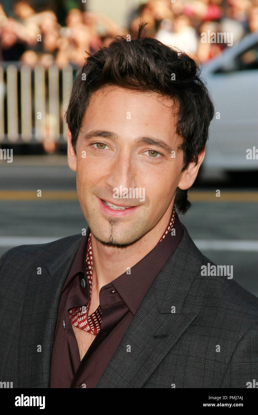 Adrien Brody at the Premiere of Warner Bros. Pictures' "Splice ...