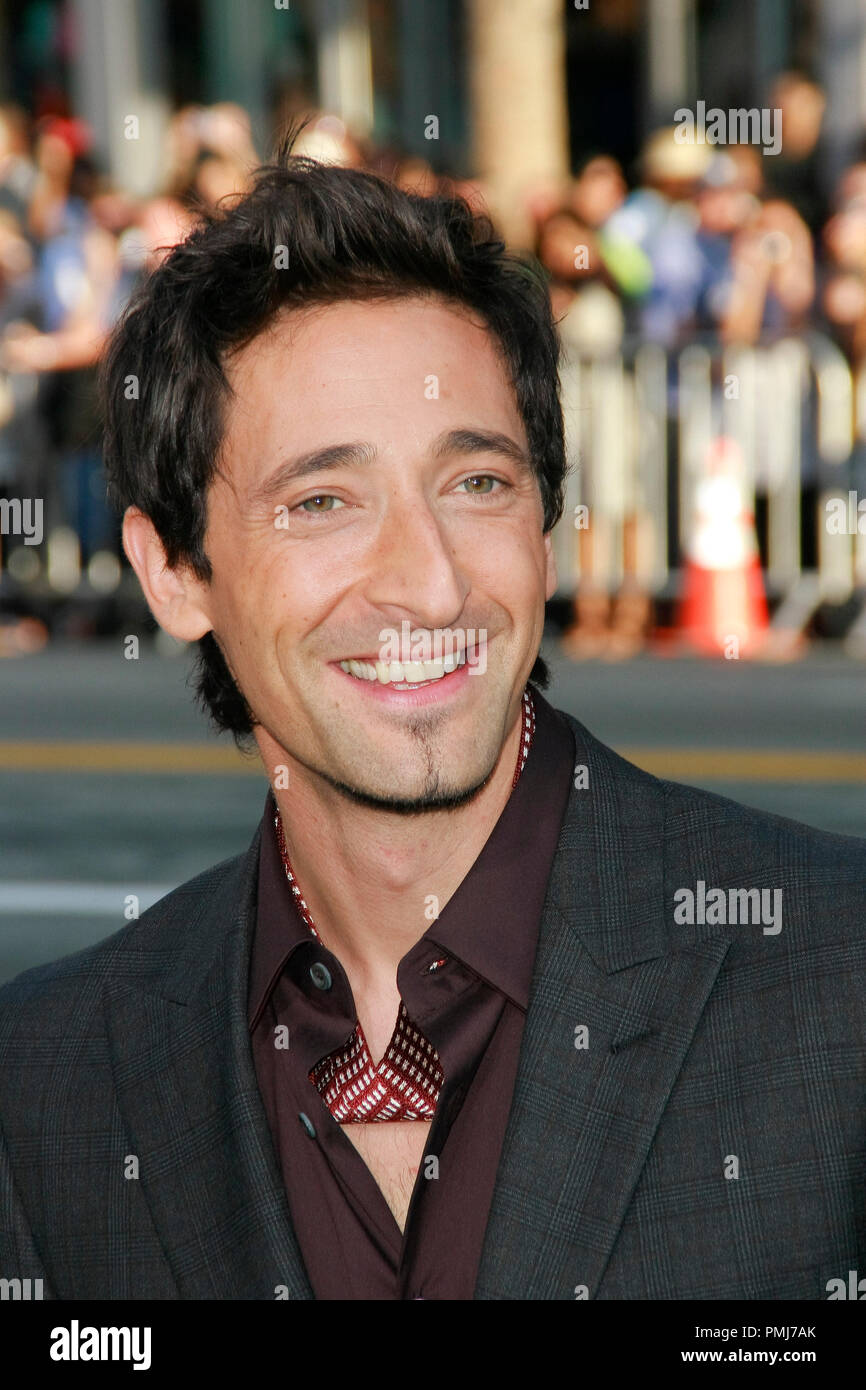 Adrien Brody at the Premiere of Warner Bros. Pictures' "Splice ...