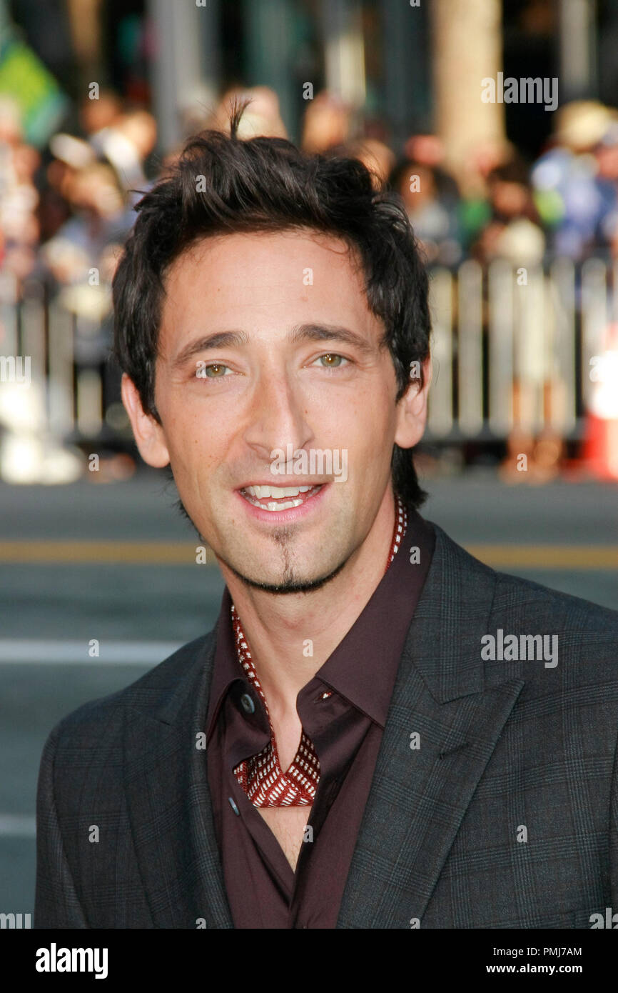 Adrien Brody at the Premiere of Warner Bros. Pictures' "Splice ...