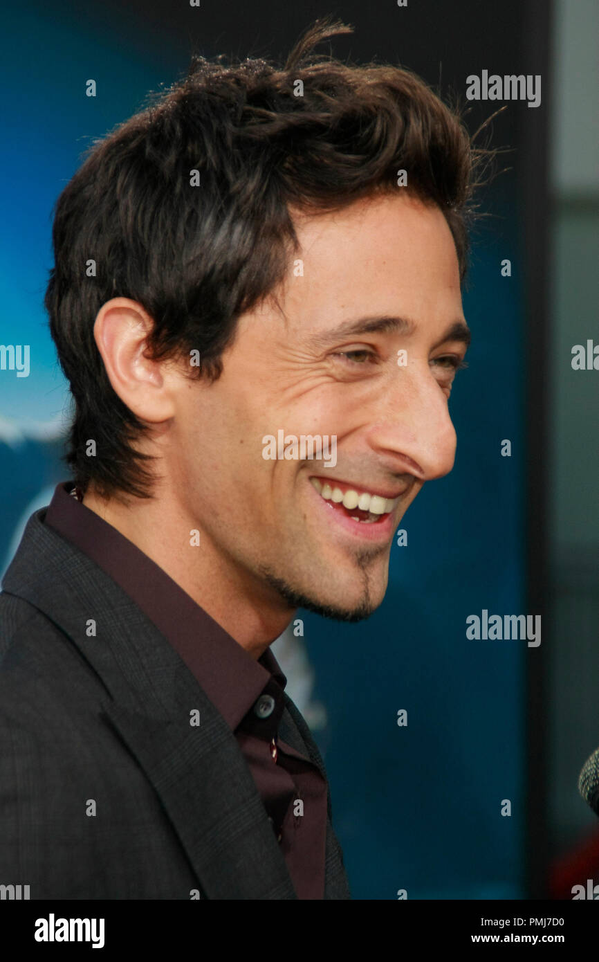 Adrien Brody at the Premiere of Warner Bros. Pictures' "Splice ...