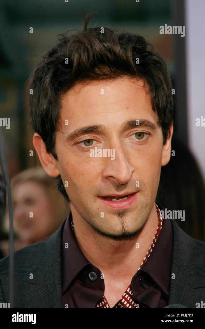 Adrien Brody at the Premiere of Warner Bros. Pictures' "Splice ...