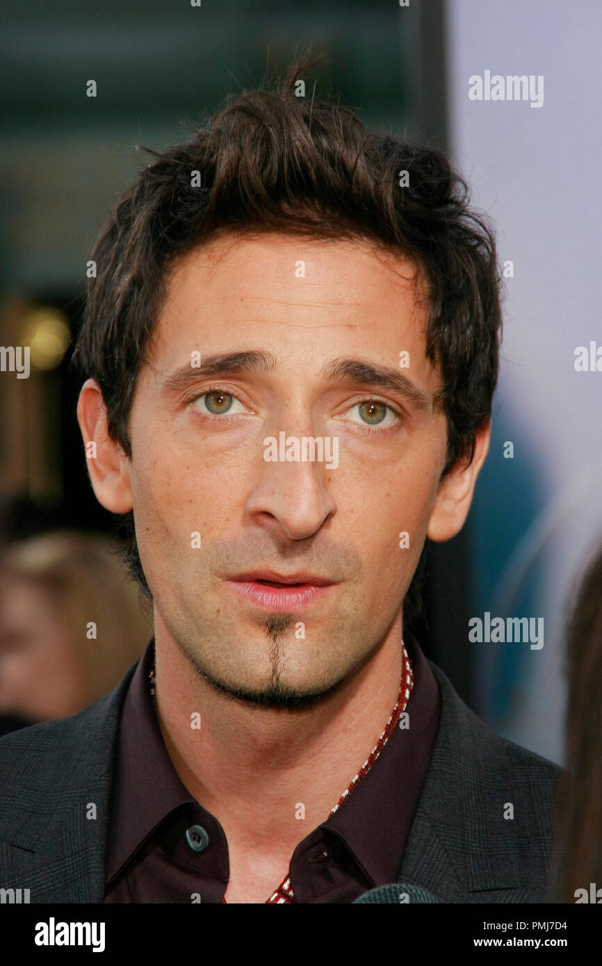 Adrien Brody at the Premiere of Warner Bros. Pictures' "Splice ...