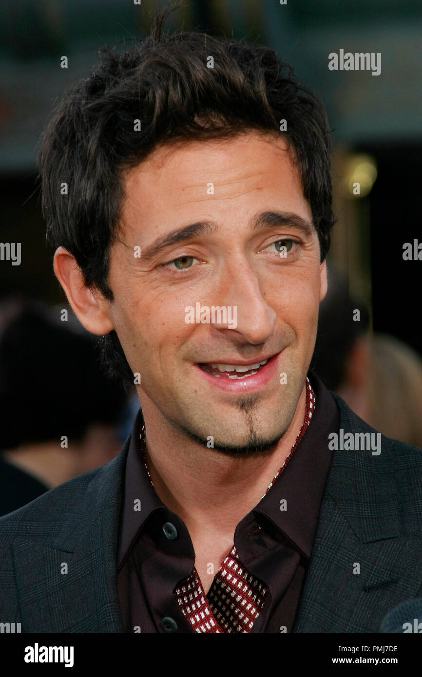 Adrien Brody at the Premiere of Warner Bros. Pictures' "Splice ...