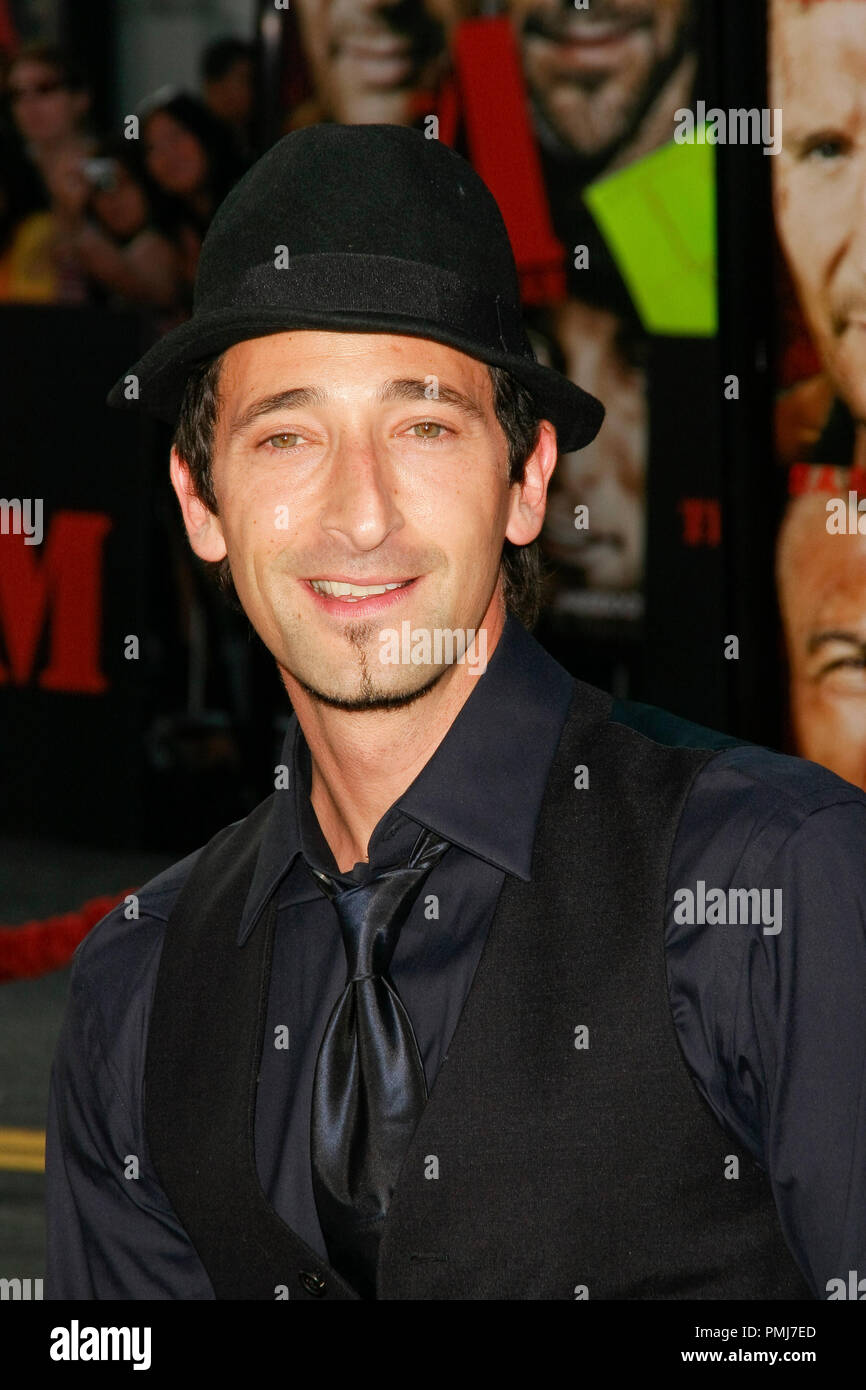 Adrien Brody at the Premiere of 20th Century Fox's "The A-Team ...