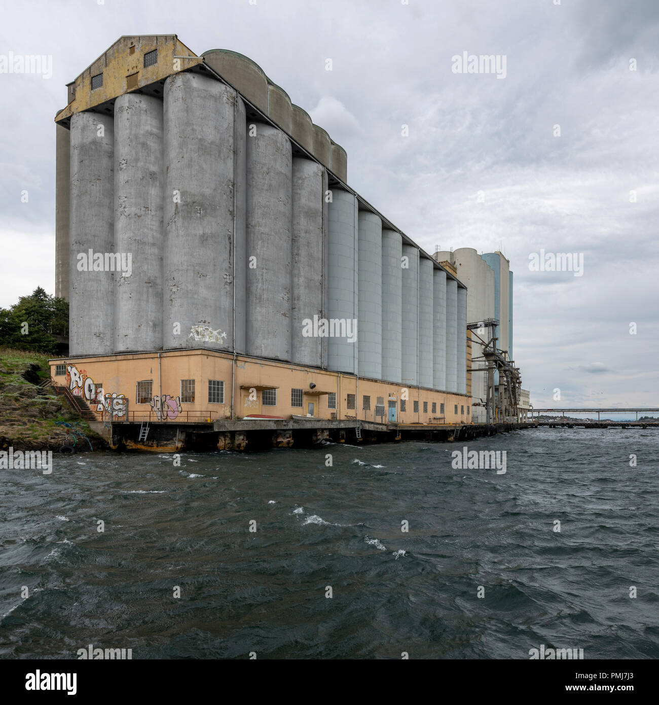 Stavanger Havnesilo was built for grain by the Norwegian State Cereal ...