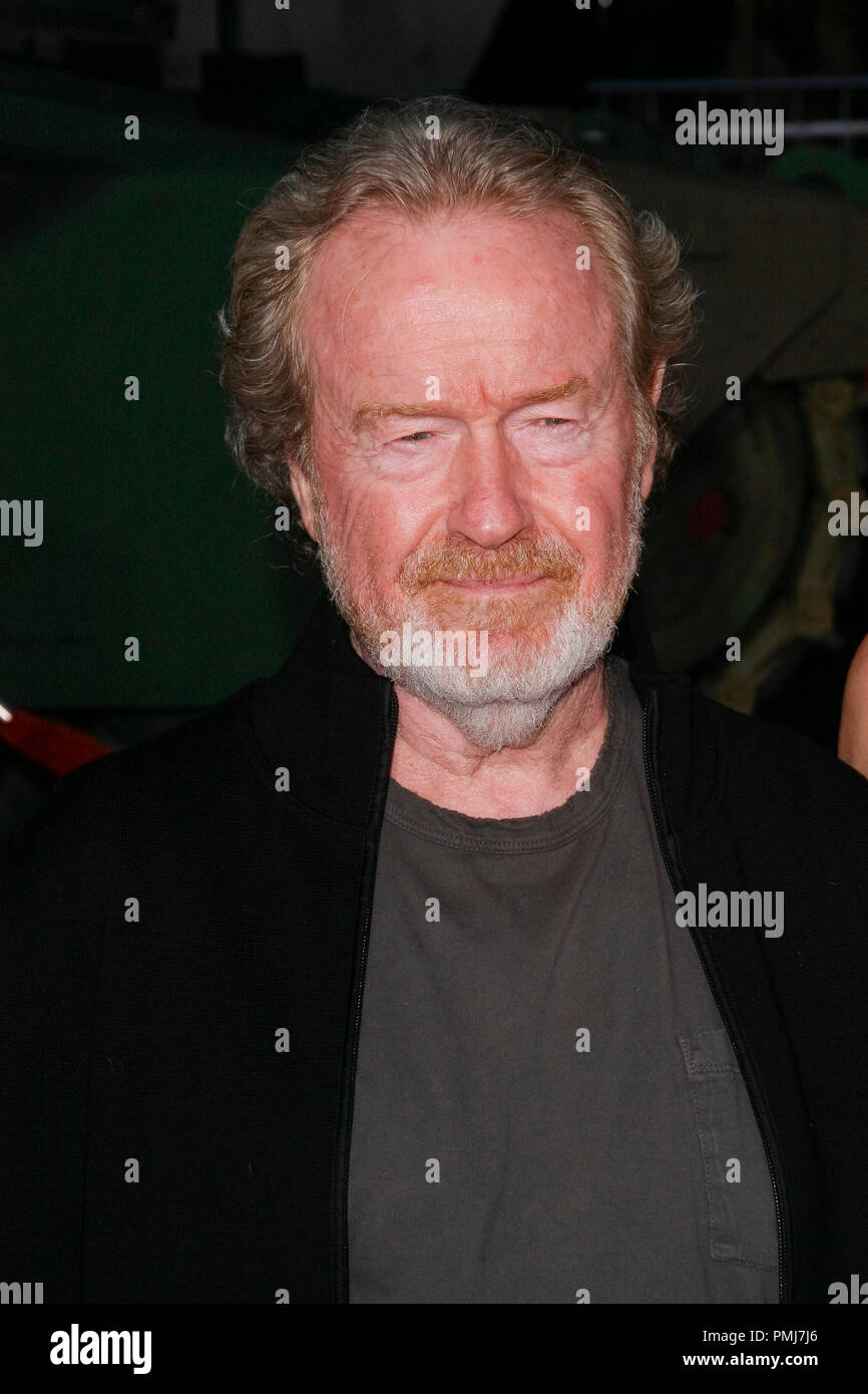 Ridley Scott at the Premiere of 20th Century Fox's "The A-Team ...