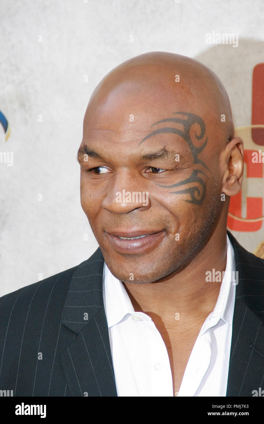 Mike Tyson at the 4th Annual Spike TV "Guy's Choice" Awards . Arrivals ...