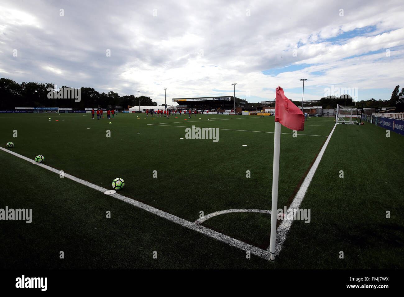 View from corner flag hi-res stock photography and images - Alamy