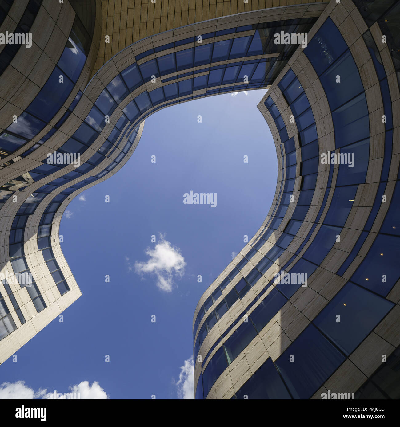 Ko Bogen, a group of buildings designed by Daniel Libeskind in ...