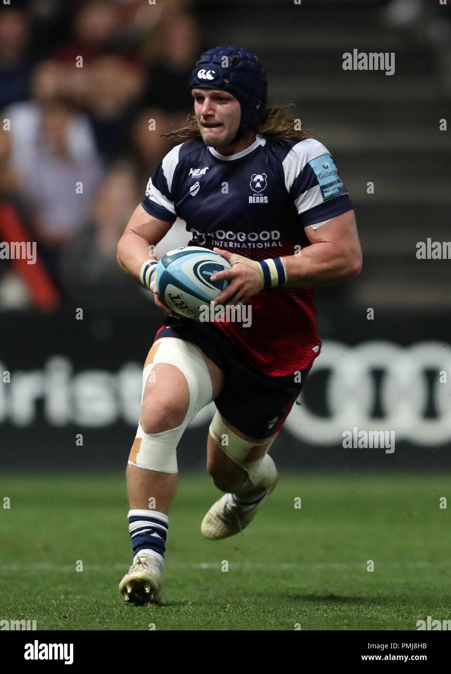 Bristol's Harry Thacker during the Gallagher Premiership match at ...