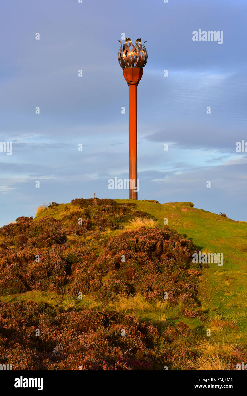 Danby Beacon designed by Don Watt in the North York Moors UK Stock ...
