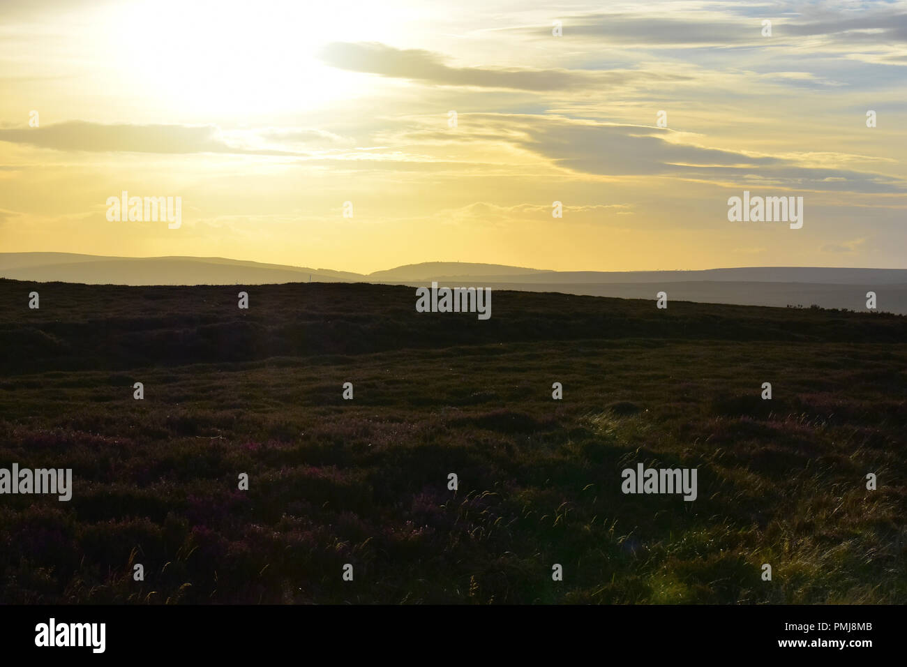 View from Danby Beacon designed by Don Watt in the North York Moors UK ...