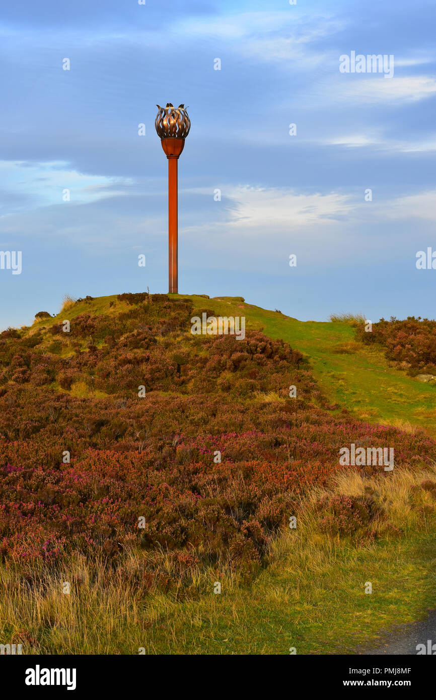 Danby Beacon designed by Don Watt in the North York Moors UK Stock ...