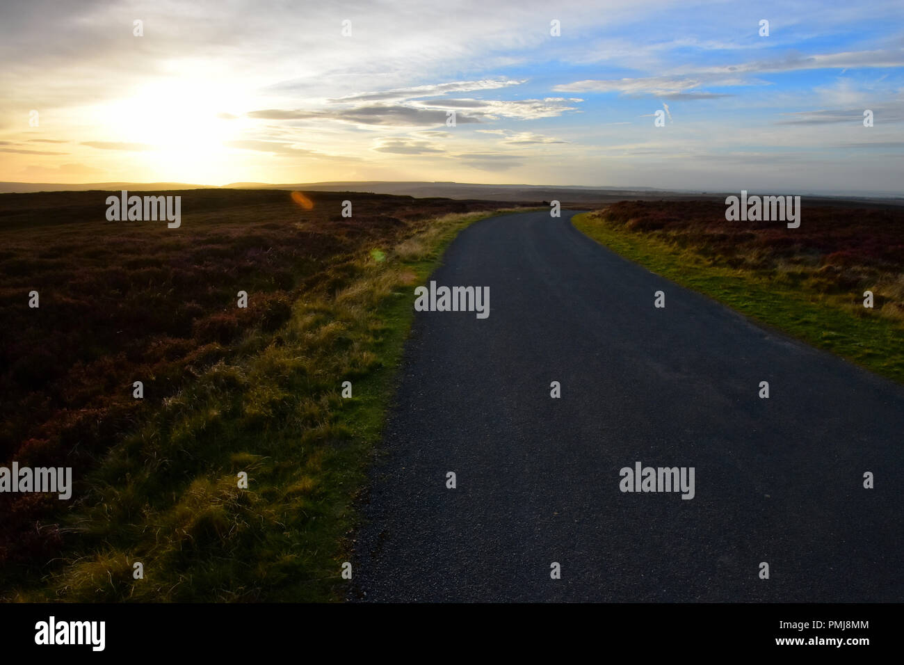 View from Danby Beacon designed by Don Watt in the North York Moors UK ...