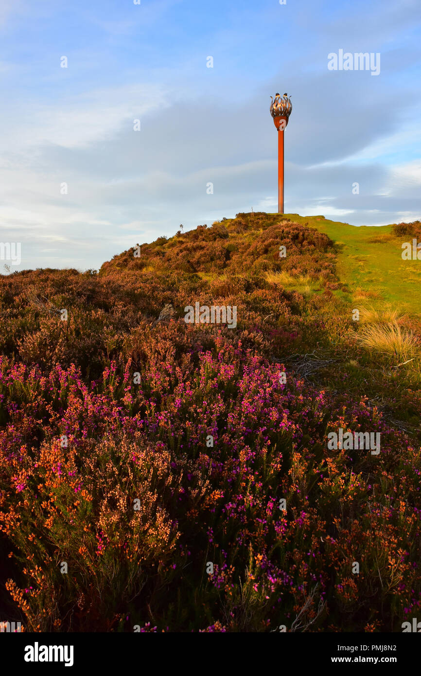Danby Beacon designed by Don Watt in the North York Moors UK Stock ...