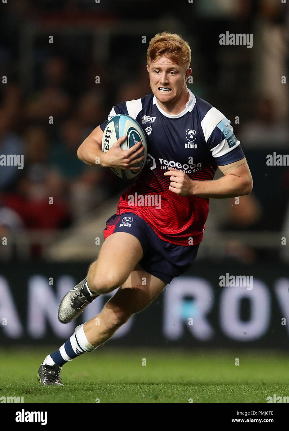 Bristol's Nic Stirzaker during the Gallagher Premiership match at ...