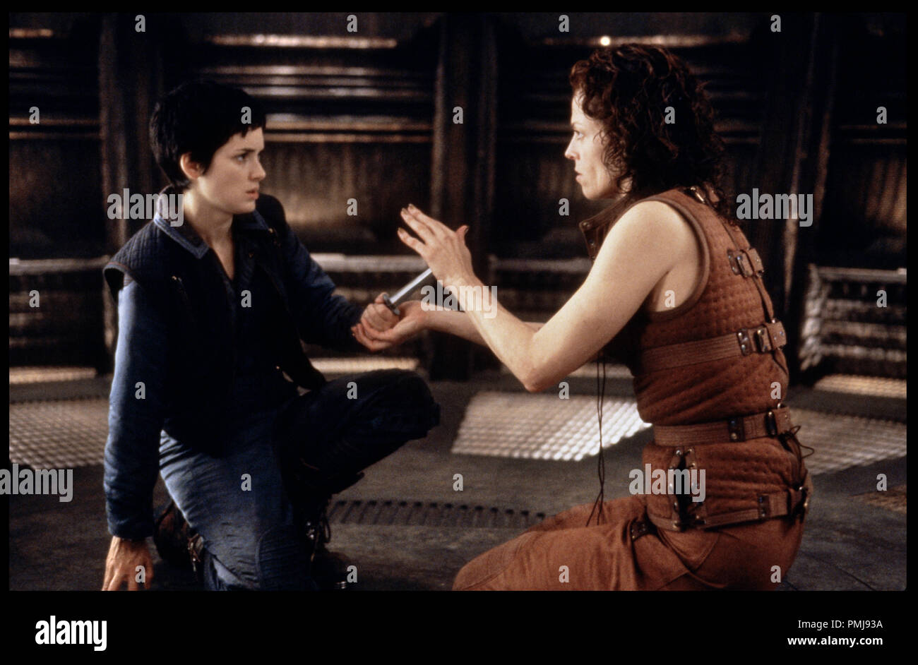 Sigourney Weaver Winona Ryder Alien Stock Photos & Sigourney Weaver ...