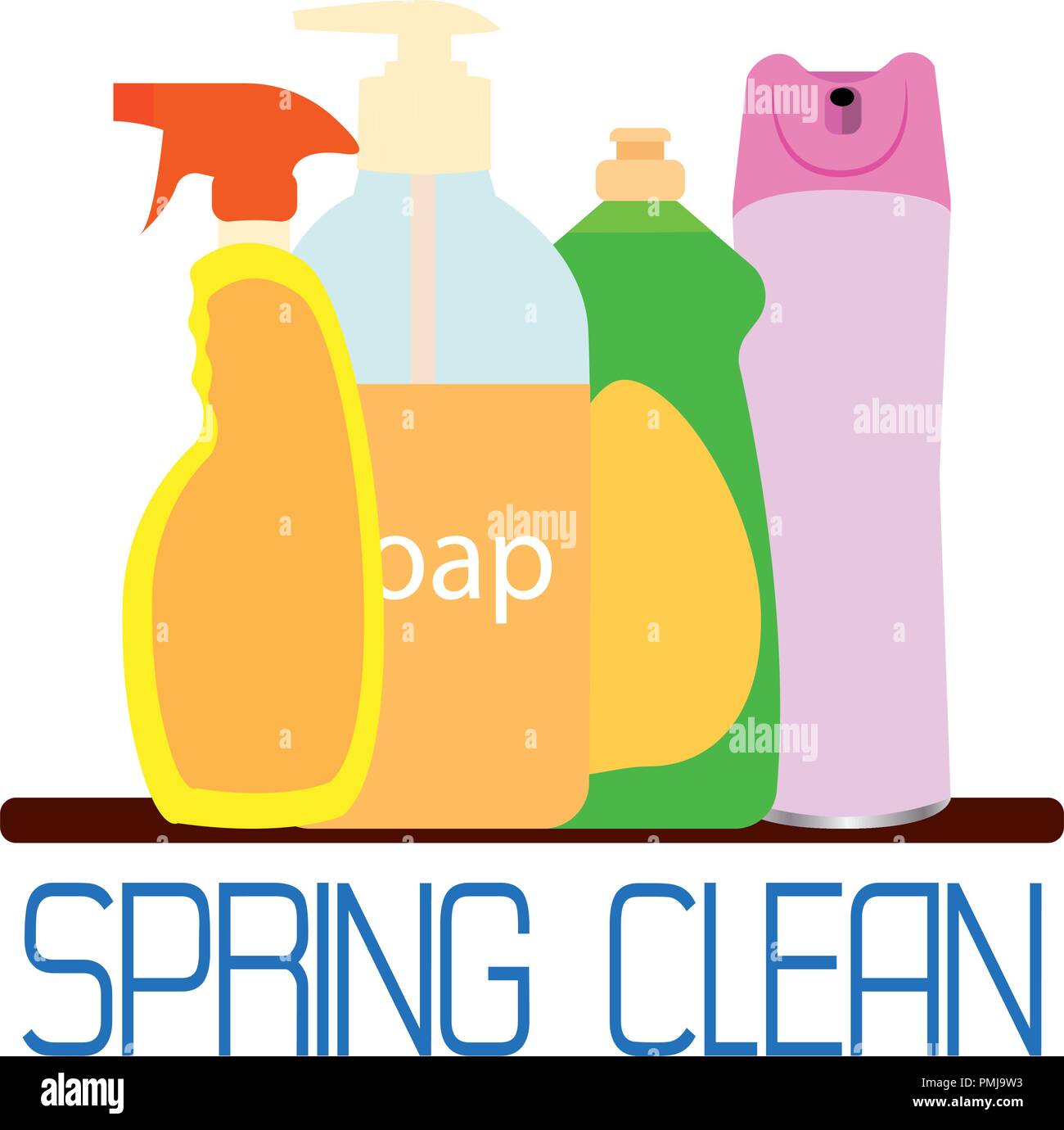 spring clean background Stock Vector Image & Art - Alamy