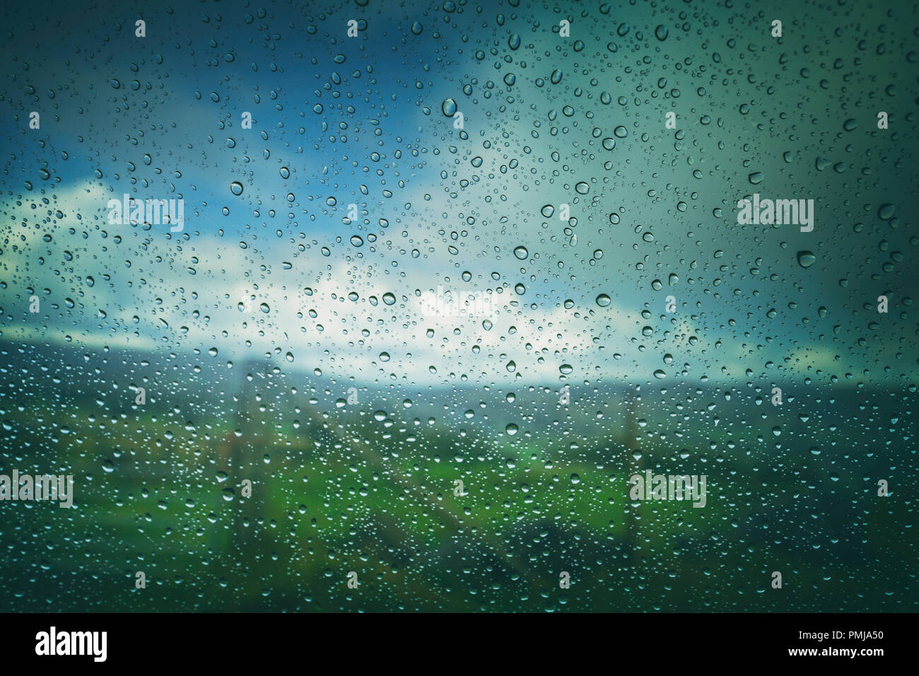 Countryside uk view through window hi-res stock photography and images ...