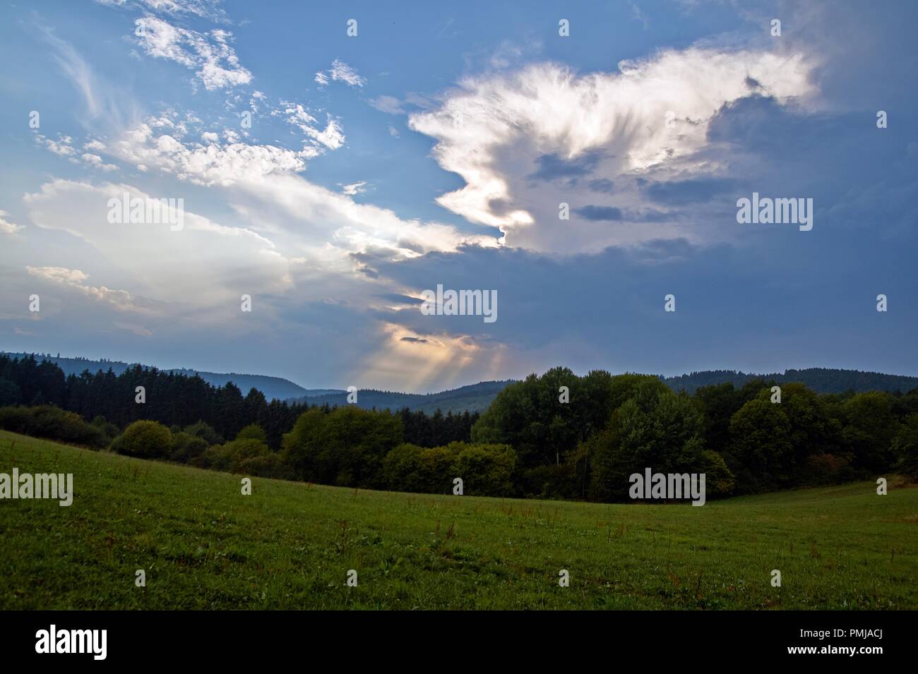 Beautiful landscape in north eifel hi-res stock photography and images ...