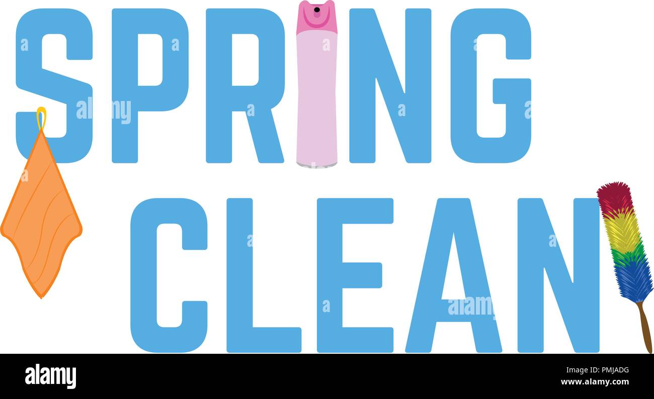 spring clean background Stock Vector Image & Art - Alamy
