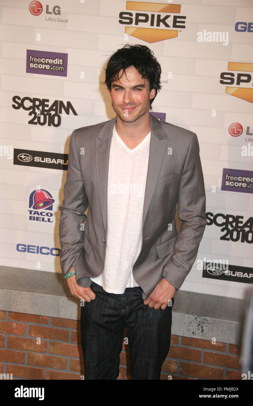 Ian Somerhalder 10/16/10 Spike TV "Scream 2010" Awards Photo by Ima ...