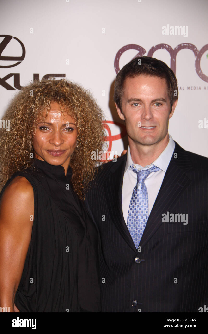 Garret Dillahunt, Michelle Hurd 10/16/2010, 2010 EMA Awards @Warner ...