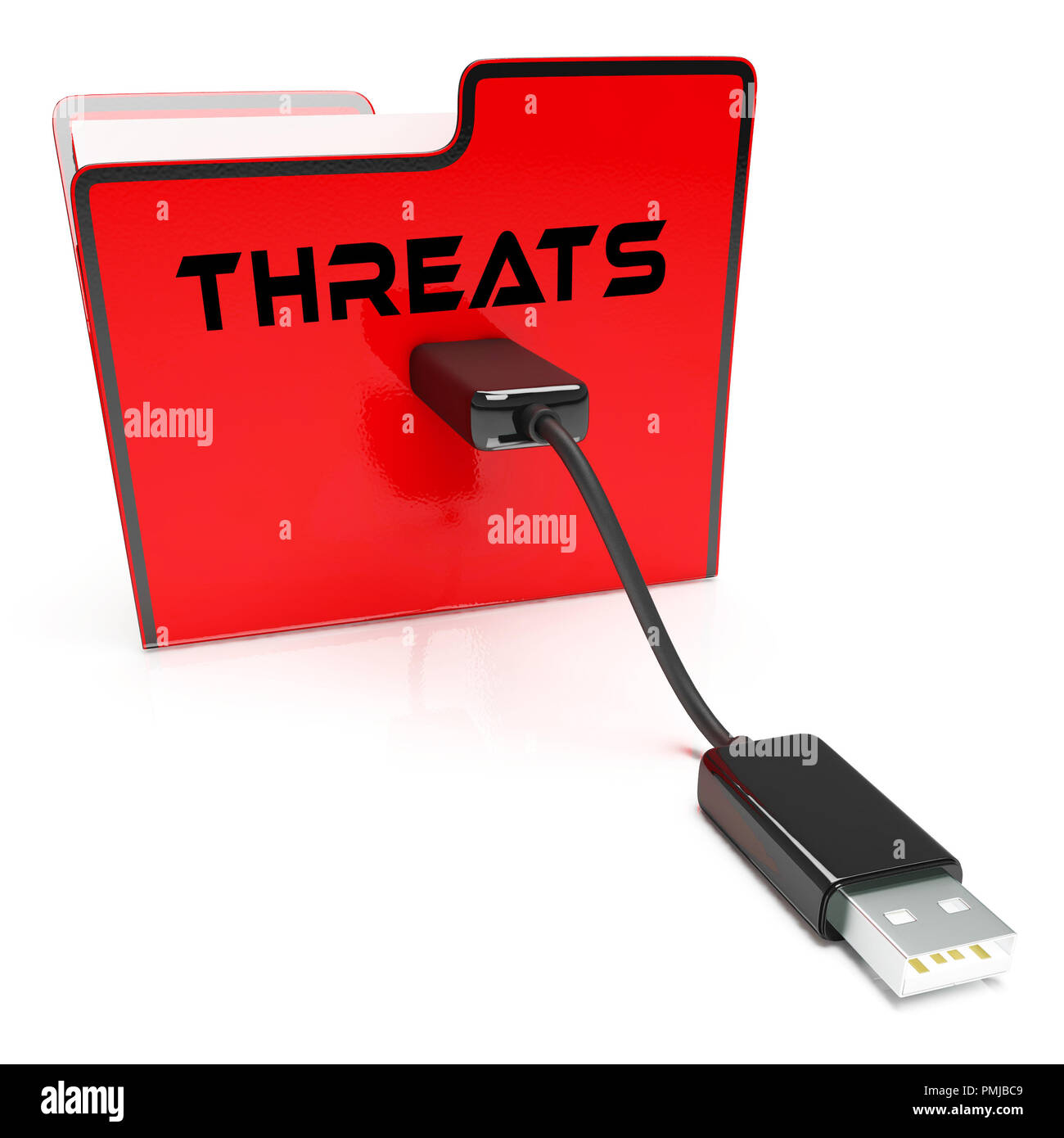 Cybersecurity Threats Cyber Crime Risk 3d Rendering Shows Criminal Data ...