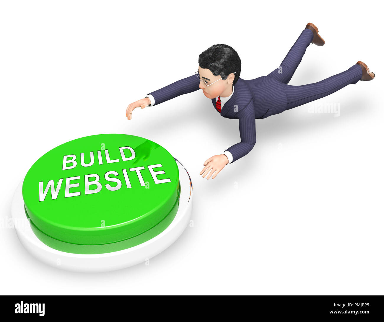 Website Building Software Coding Solution 3d Rendering Means Web ...