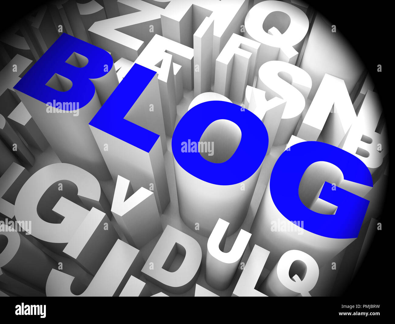 Blogger Outreach Influencer Engagement Content 3d Rendering Shows The ...