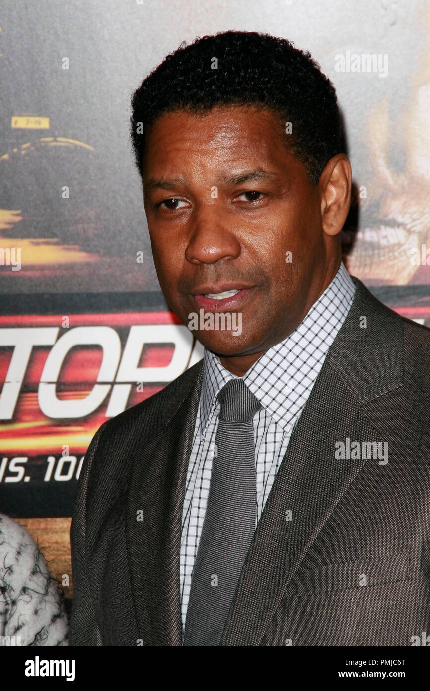 Denzel Washington at the Premiere of Twentieth Century Fox's ...
