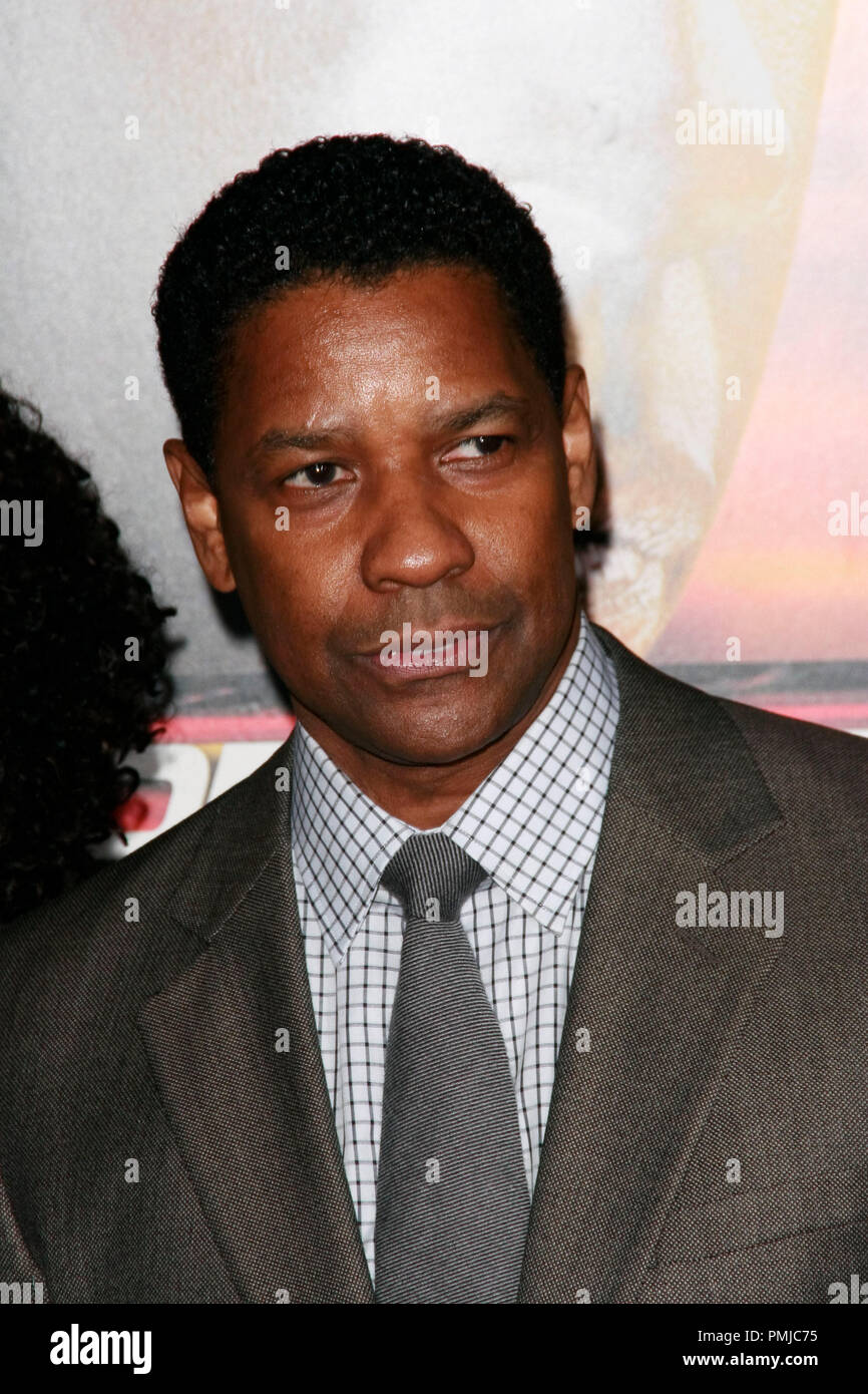 Denzel Washington at the Premiere of Twentieth Century Fox's ...