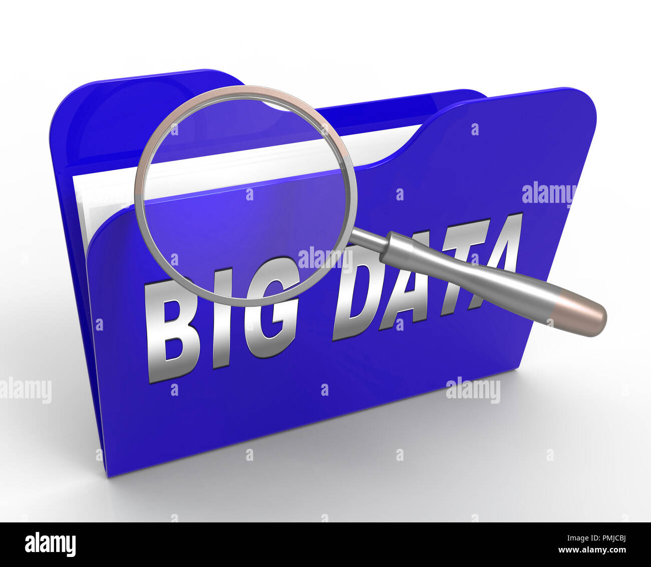 Bigdata Flow Stream Of Big Data 3d Rendering Shows A Fluid Information ...