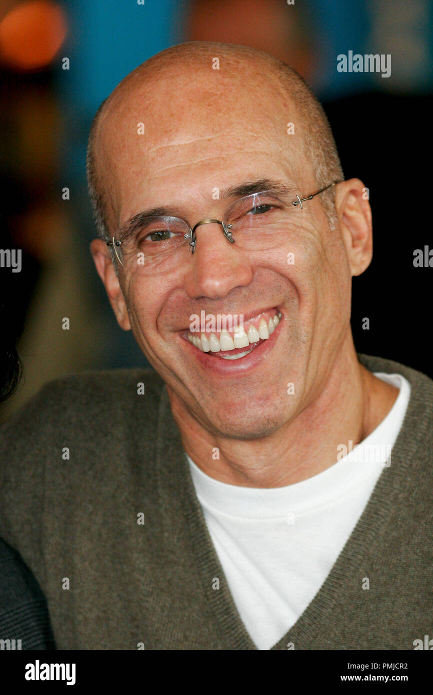 Jeffrey Katzenberg at the premiere of DreamWorks Animation's "Megamind ...