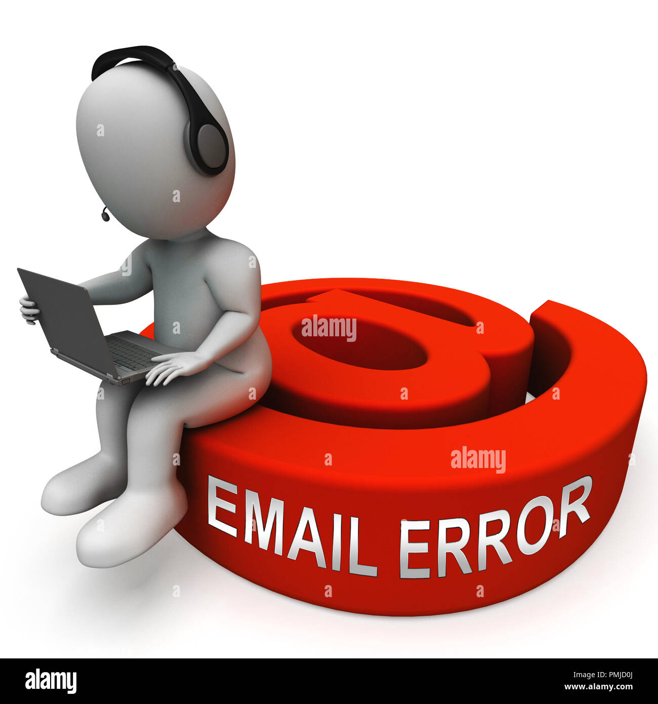 Email Fail Error Send Trouble 3d Rendering Shows Unsuccessful E-mail ...