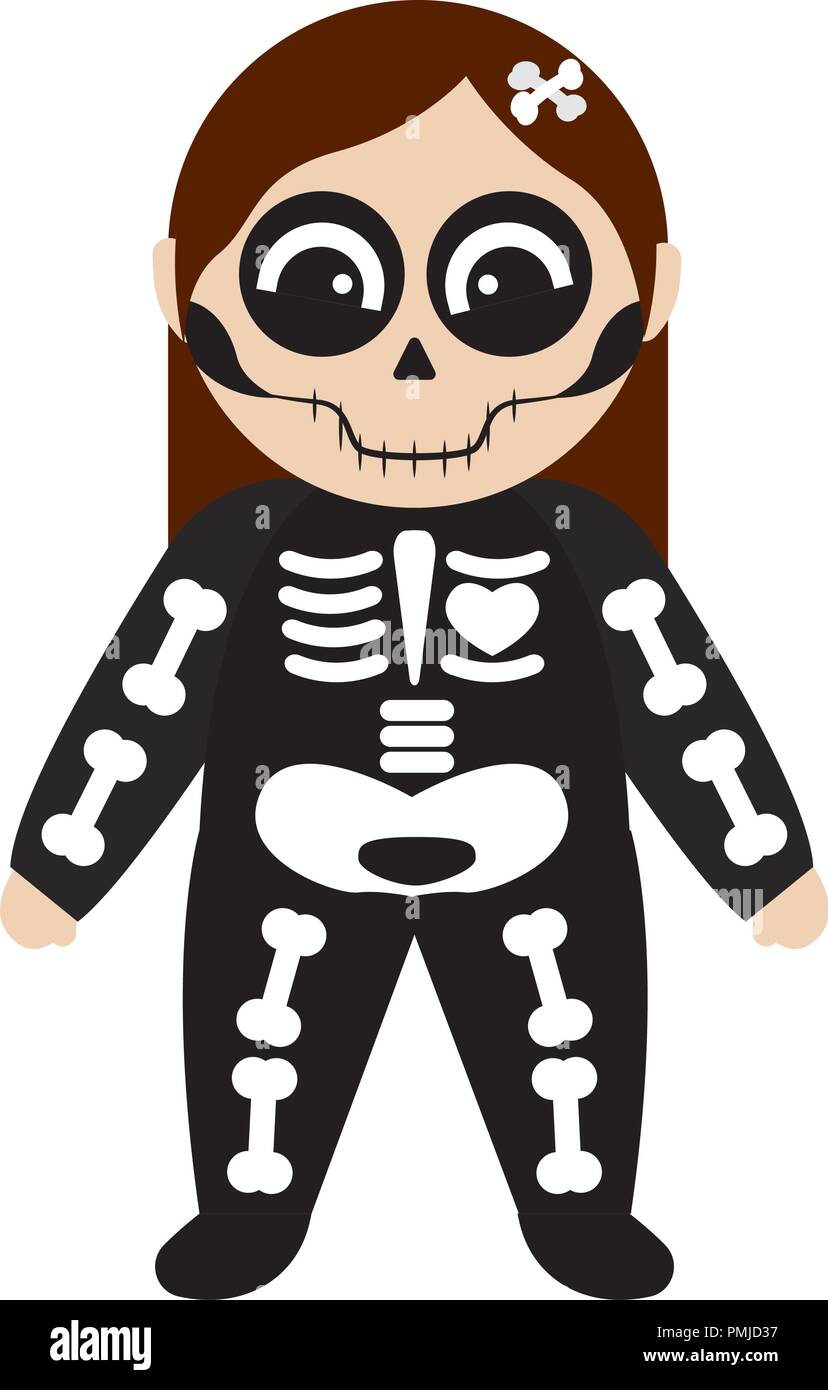 Halloween cartoon costume Stock Vector Image & Art - Alamy