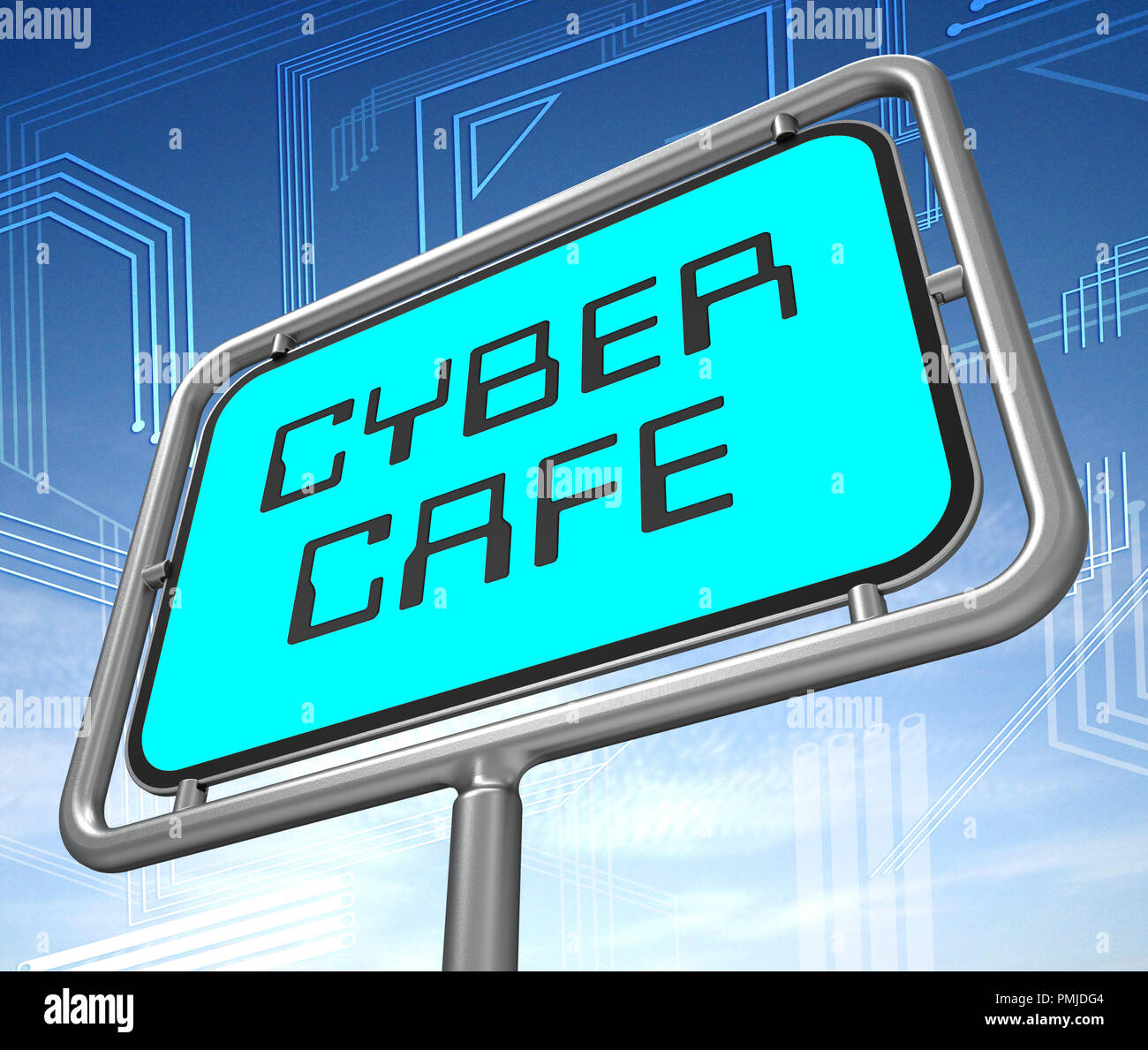 Cyber Cafe Banner