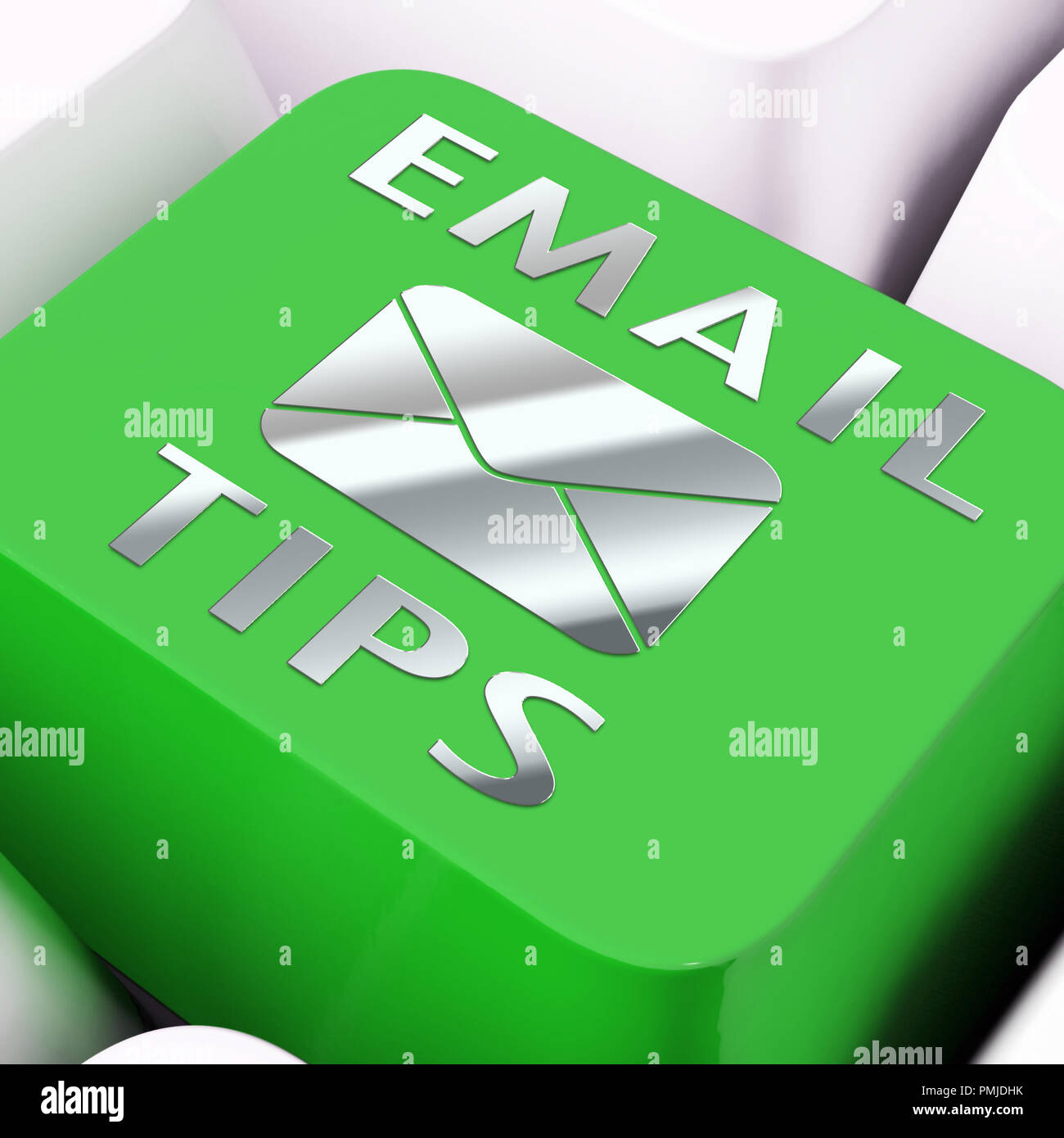 Email Tips Online Postal Solution 3d Rendering Shows Suggestions And ...