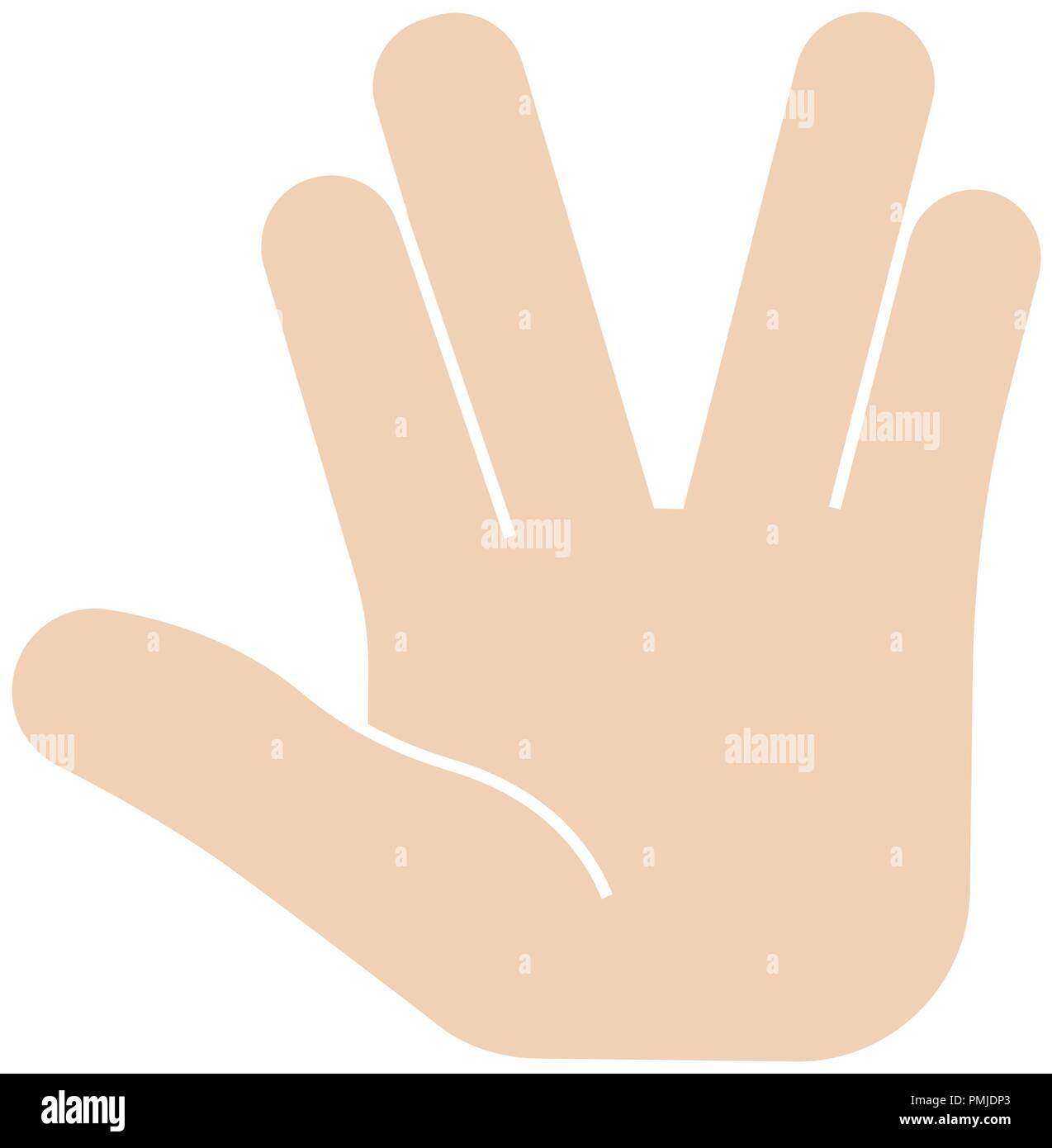 Abstract hand expression Stock Vector Image & Art - Alamy