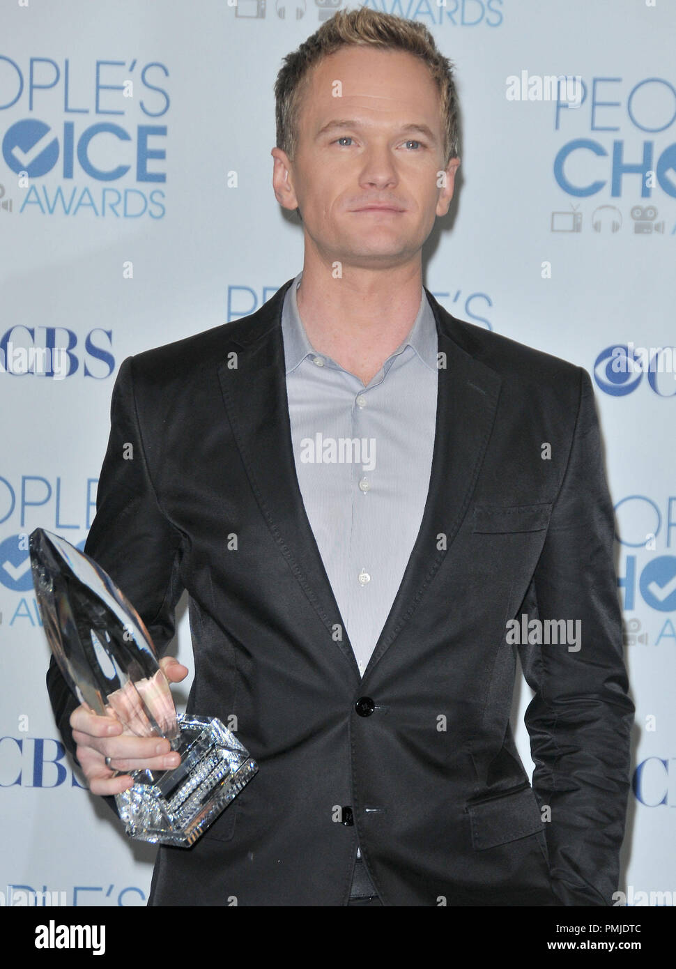 Neil patrick harris peoples choice awards 2011 press room hi-res stock ...