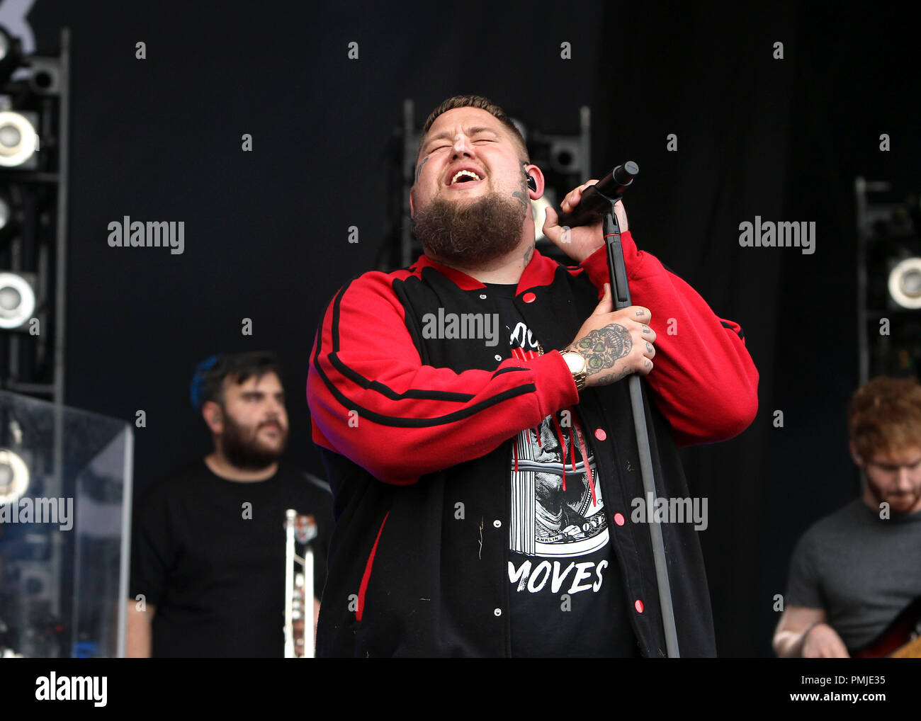 Rory Graham aka Rag N Bone Man performs on the main stage during day ...