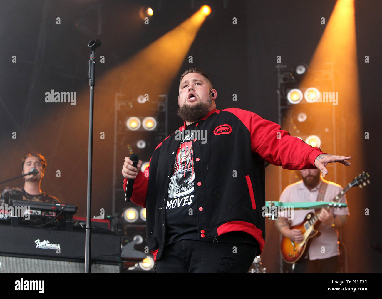 Rory Graham aka Rag N Bone Man performs on the main stage during day ...