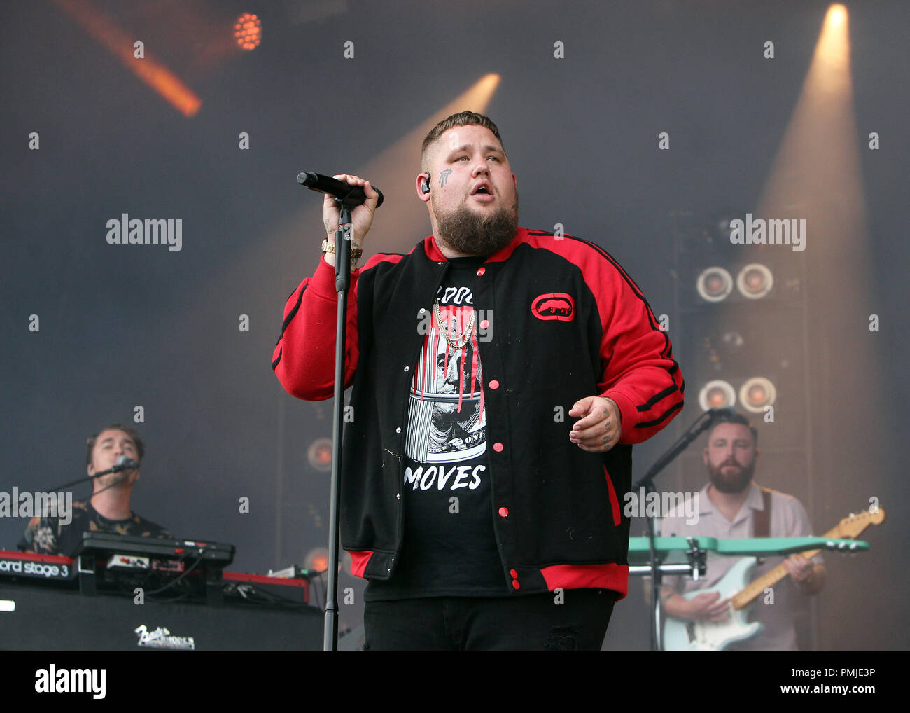 Rory Graham aka Rag N Bone Man performs on the main stage during day ...