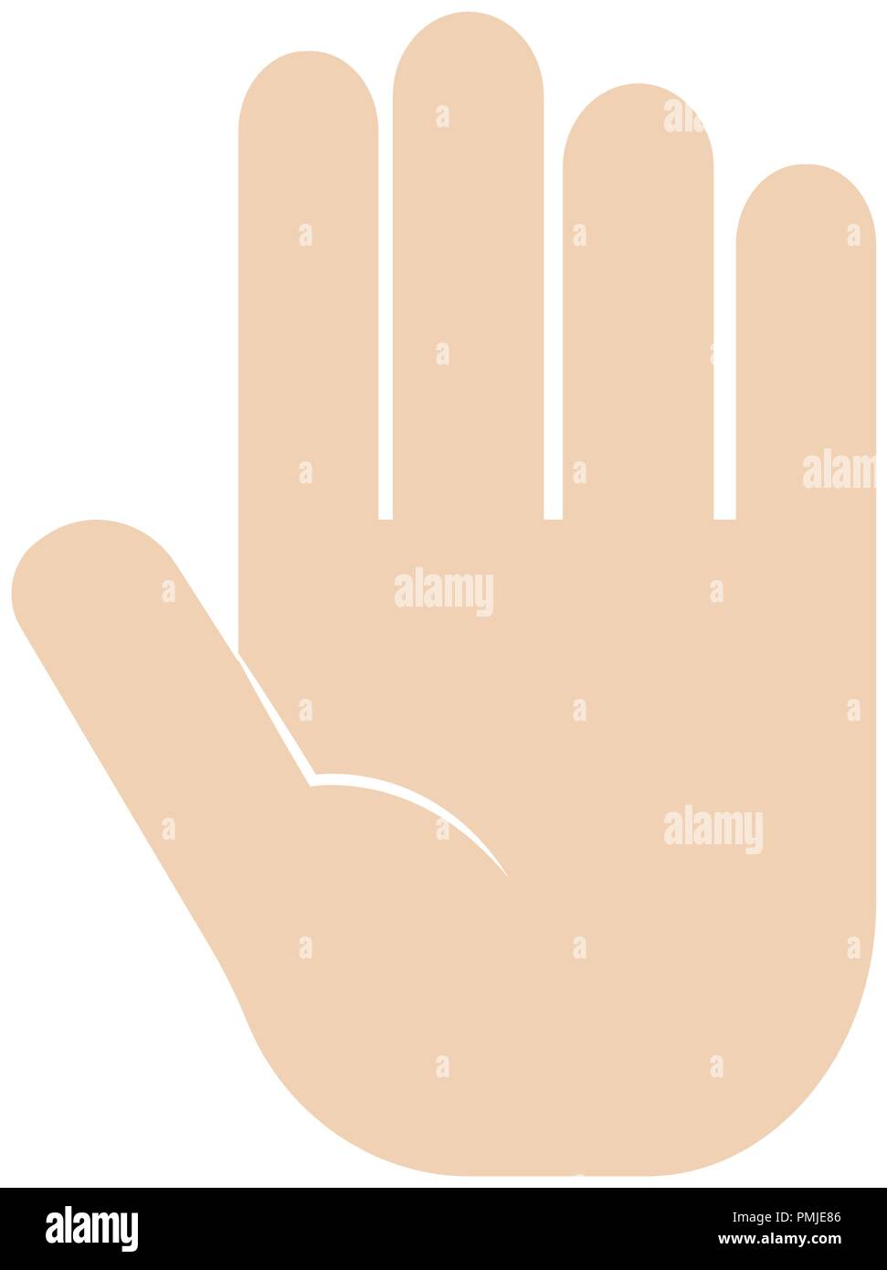 Abstract hand expression Stock Vector Image & Art - Alamy