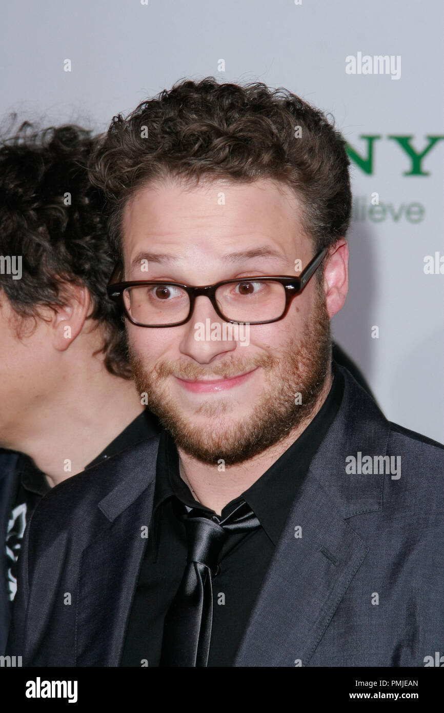 Seth Rogen at the Premiere of Screen GemsColumbia Pictures' "The Green ...
