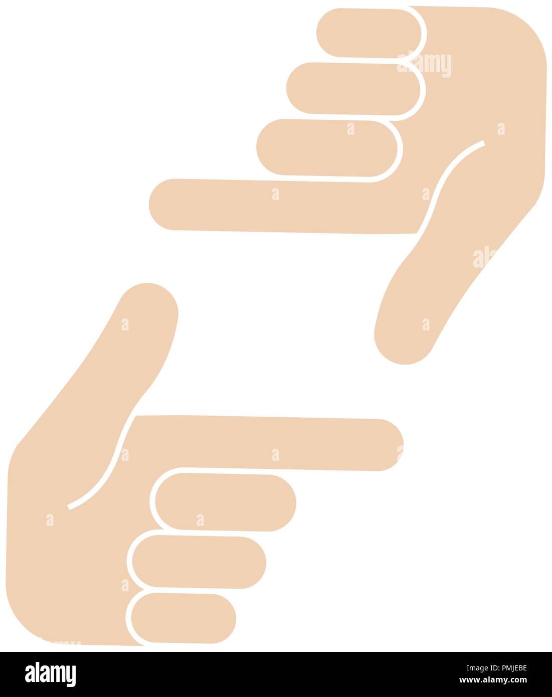 Abstract hand expression Stock Vector Image & Art - Alamy