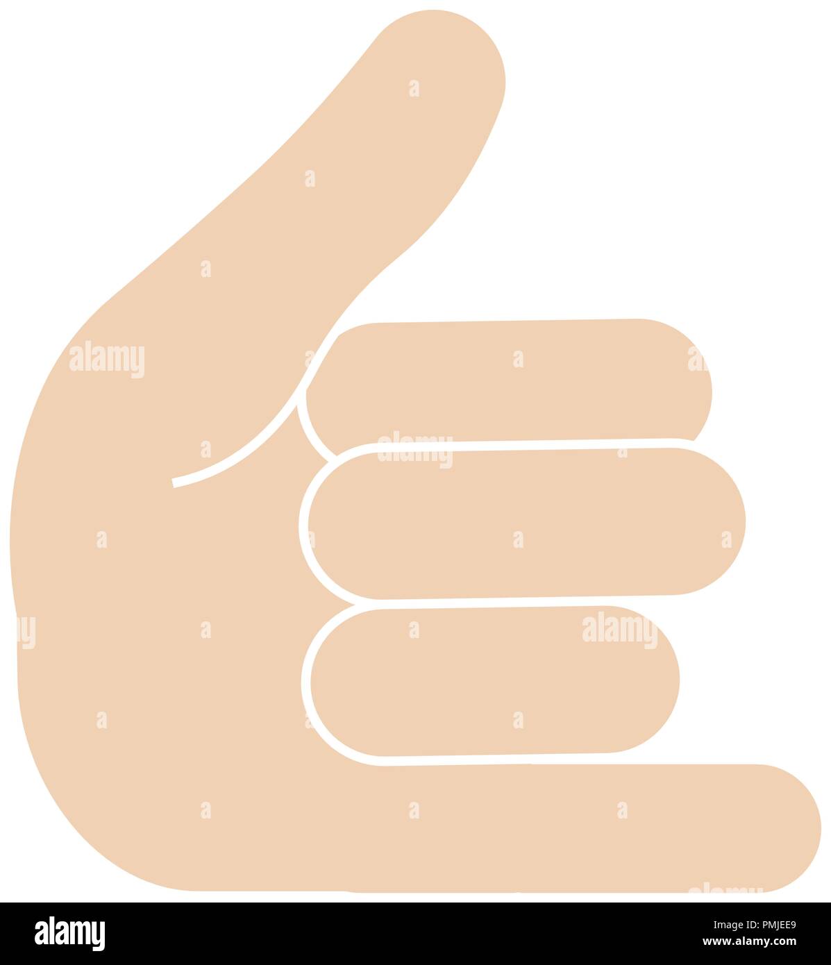 Abstract hand expression Stock Vector Image & Art - Alamy