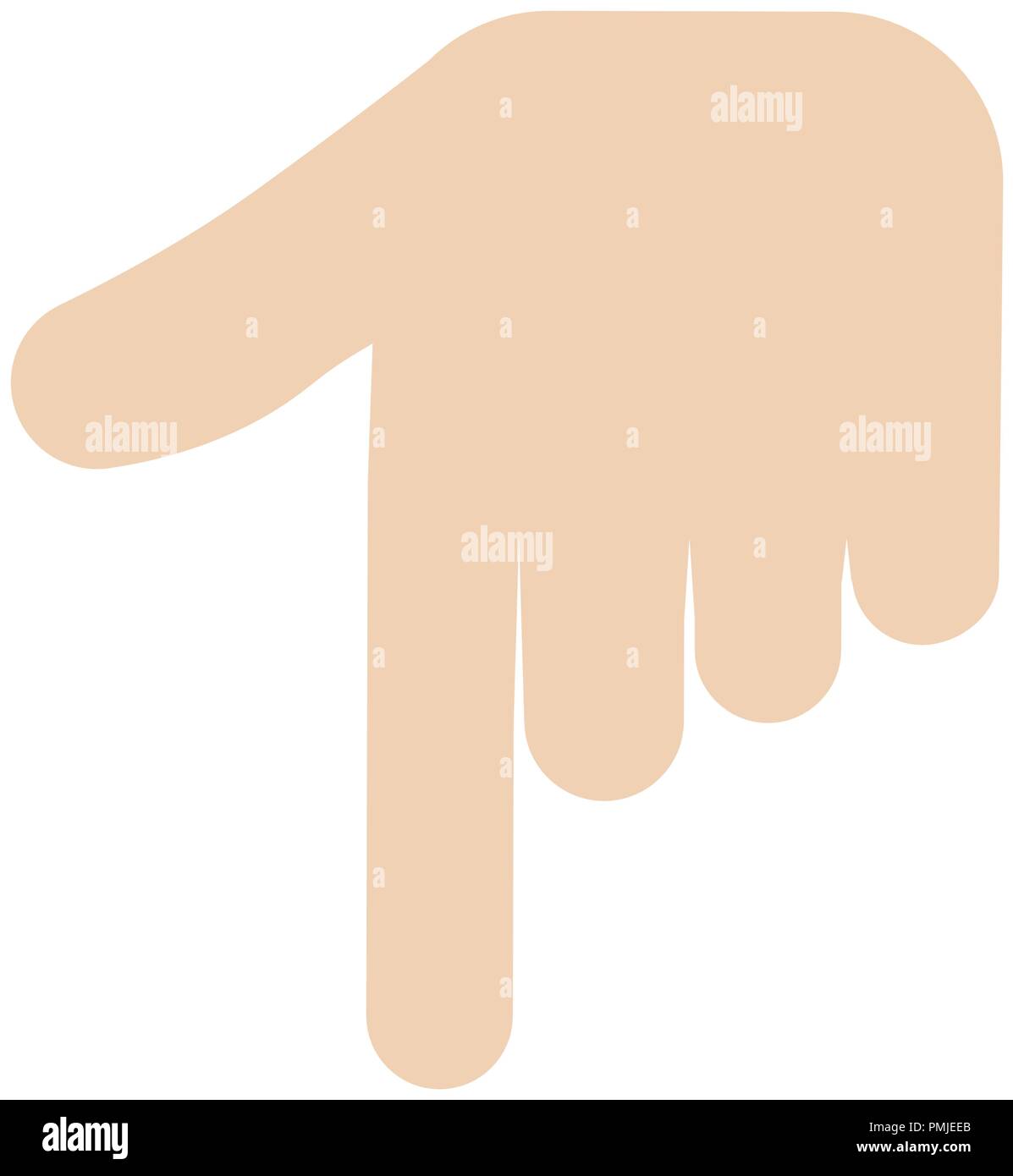 Abstract hand expression Stock Vector Image & Art - Alamy